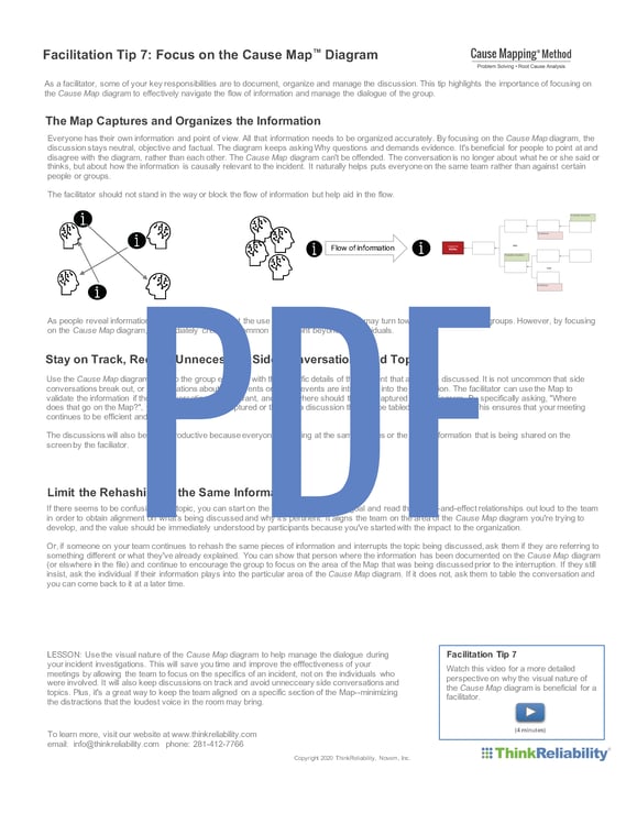 Top Tips for Effective Facilitators | ThinkReliability